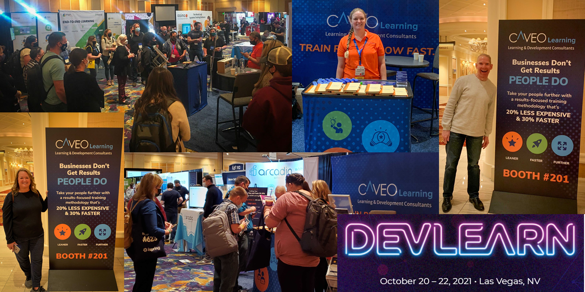 The DevLearn Debrief – Caveo’s Takeaways & Some FAQs